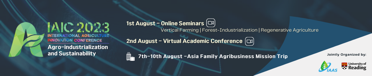 HOME | International Agriculture Innovation Conference (IAIC)