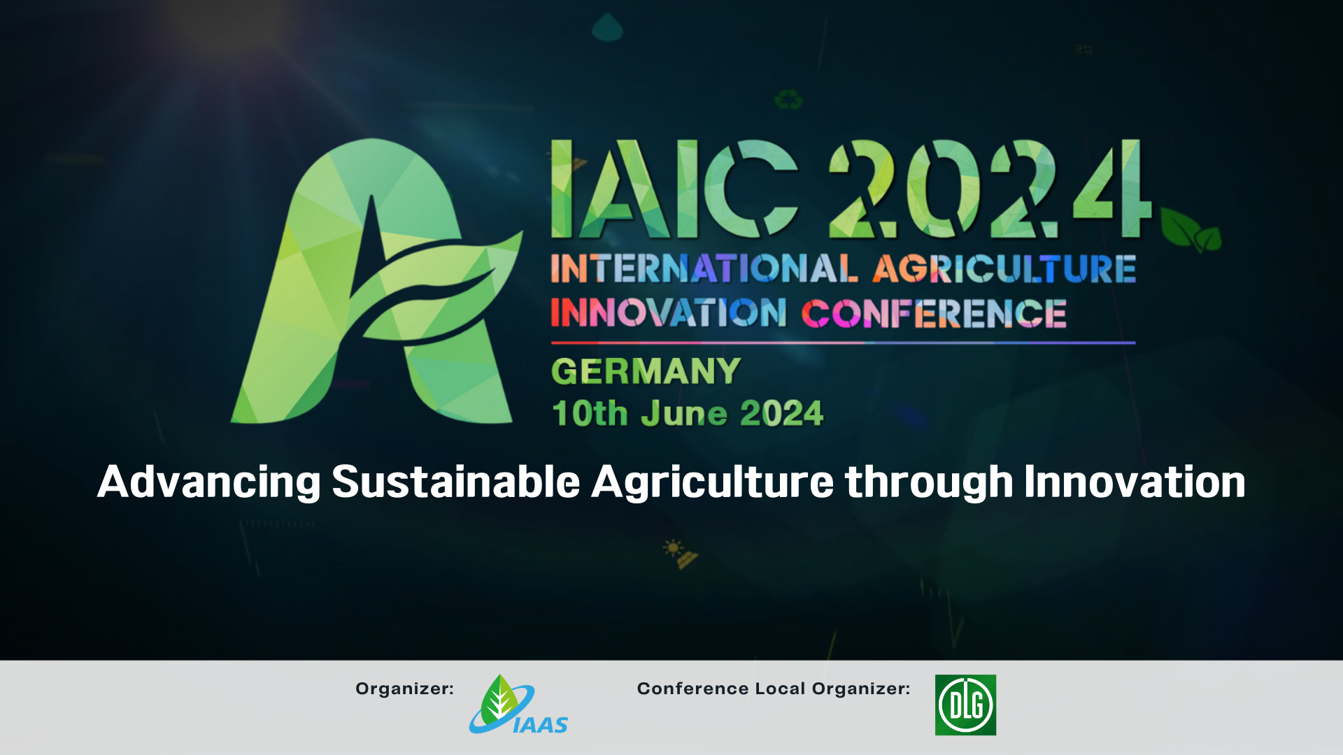 1920 x 1080 IAIC 2023 主視覺 - International Agriculture Innovation Conference
